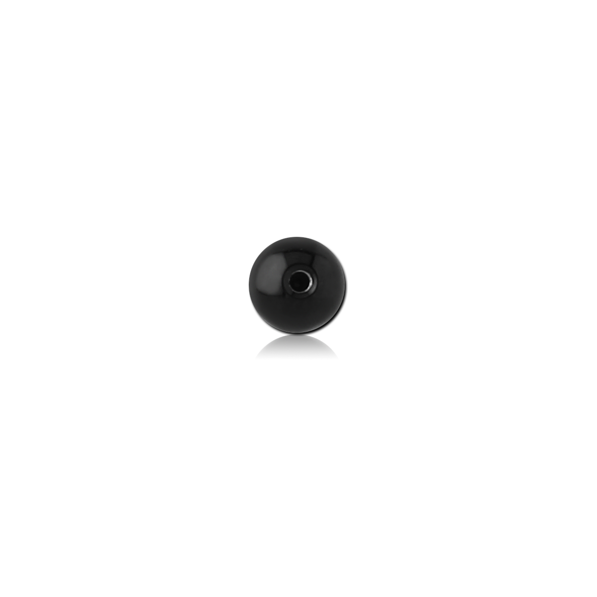 BLACK PVD COATED SURGICAL STEEL MICRO BALL | BKMB