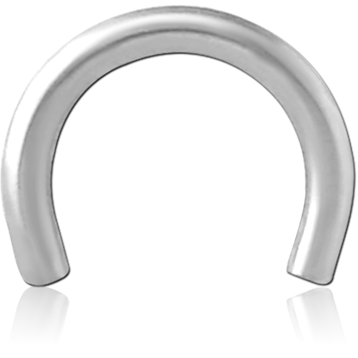 TITANIUM INTERNALLY THREADED MICRO CIRCULAR BARBELL PIN