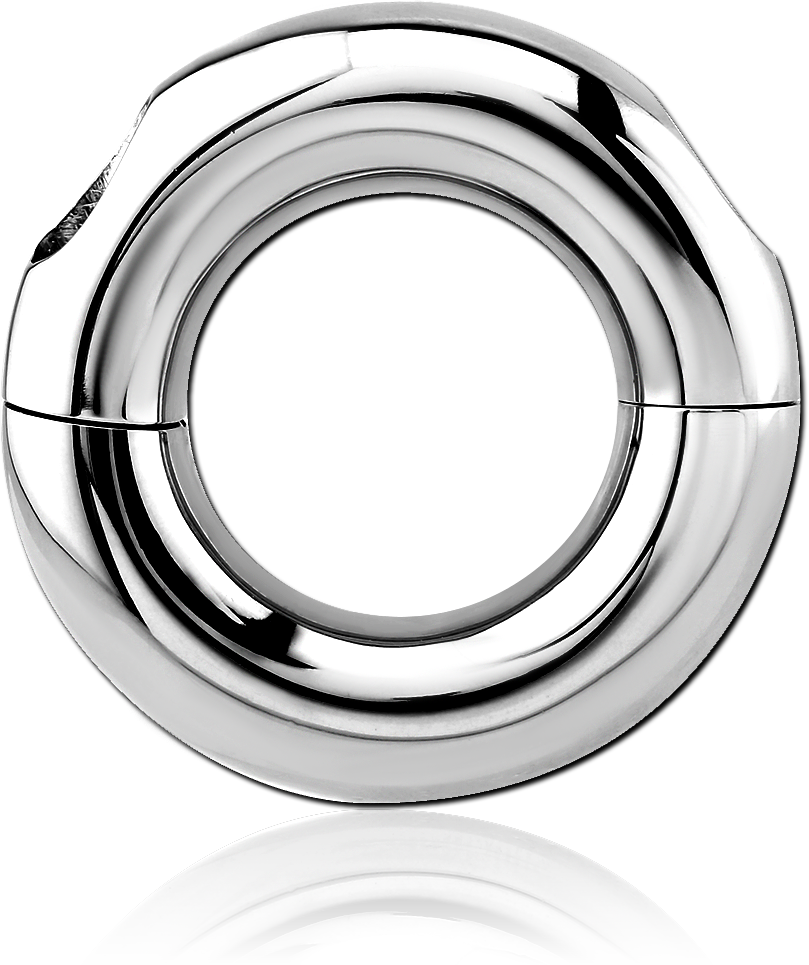 SURGICAL STEEL SCREWED SMOOTH SEGMENT RING | SBCS
