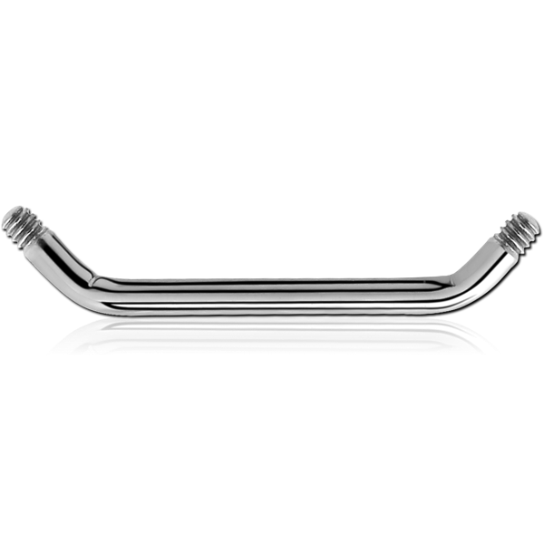 TITANIUM LONG 45 DEGREE OPEN STAPLE BARBELL PIN | LTOST-PIN