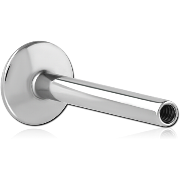 SURGICAL STEEL INTERNALLY THREADED MICRO LABRET PIN