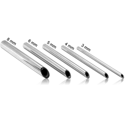 NEEDLE RECEIVING TUBE 8G | Shining Light Body Jewelry